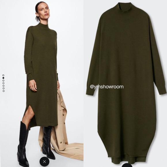 Mango | Dresses | Mango Perkins Knit Dress | Poshmark
